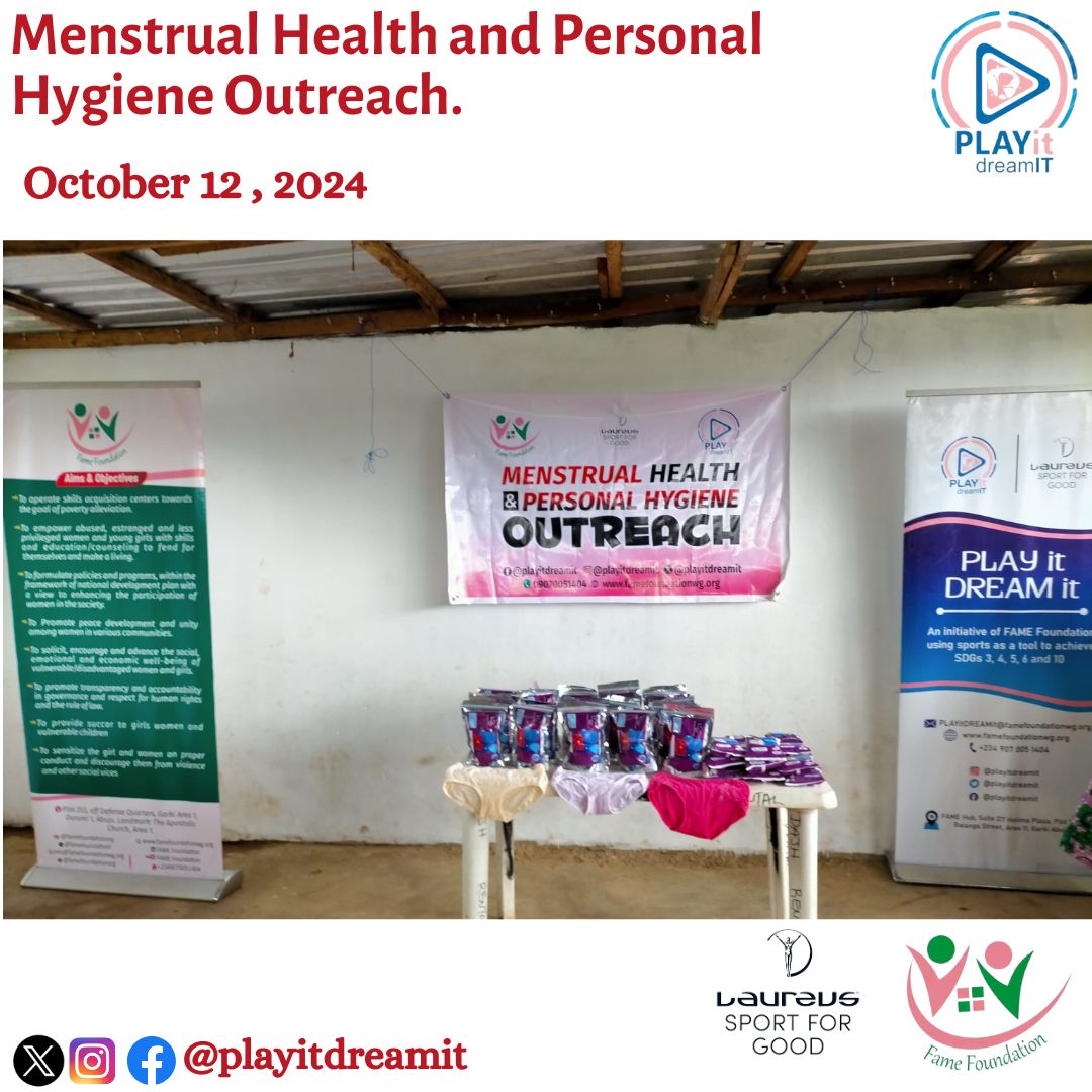 Menstrual Health and Personal Hygiene Outreach – FAME Foundation